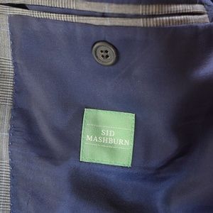 Sid Mashburn | Suits & Blazers | Sid Mashburn Gray Check Plaid Sport ...